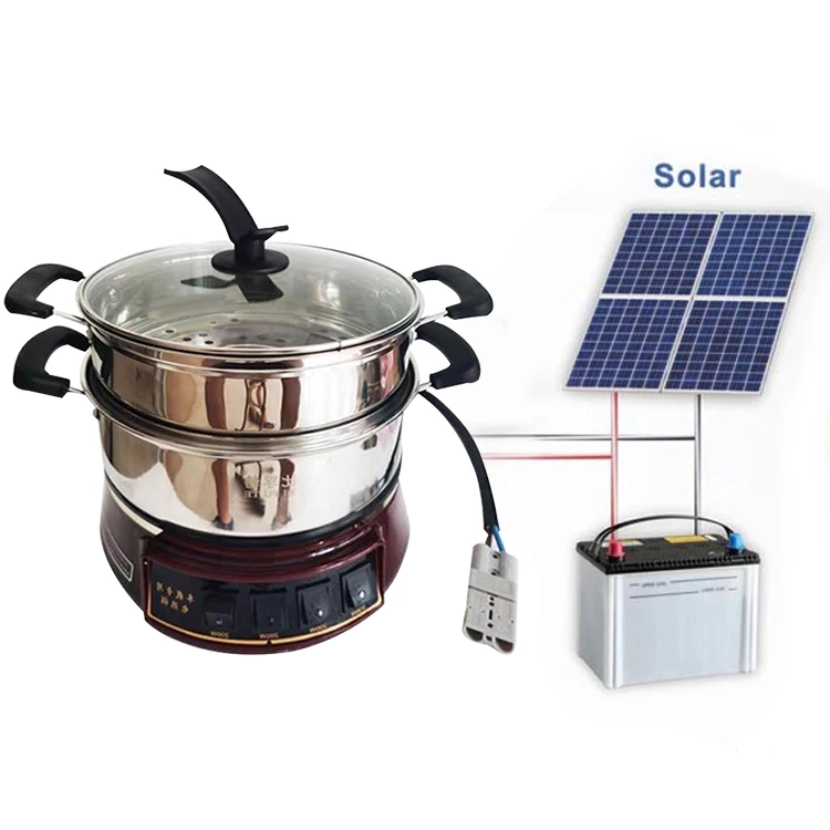 portable-24V-solar-cooker-pot-double-boiler-304-stainless-steel-800 ...