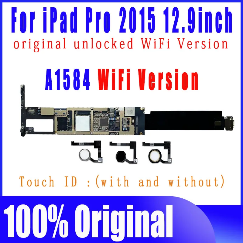 100% Original Clean iCloud A1584 WIFI Version or iPad Pro 12.9inch 2015 ...