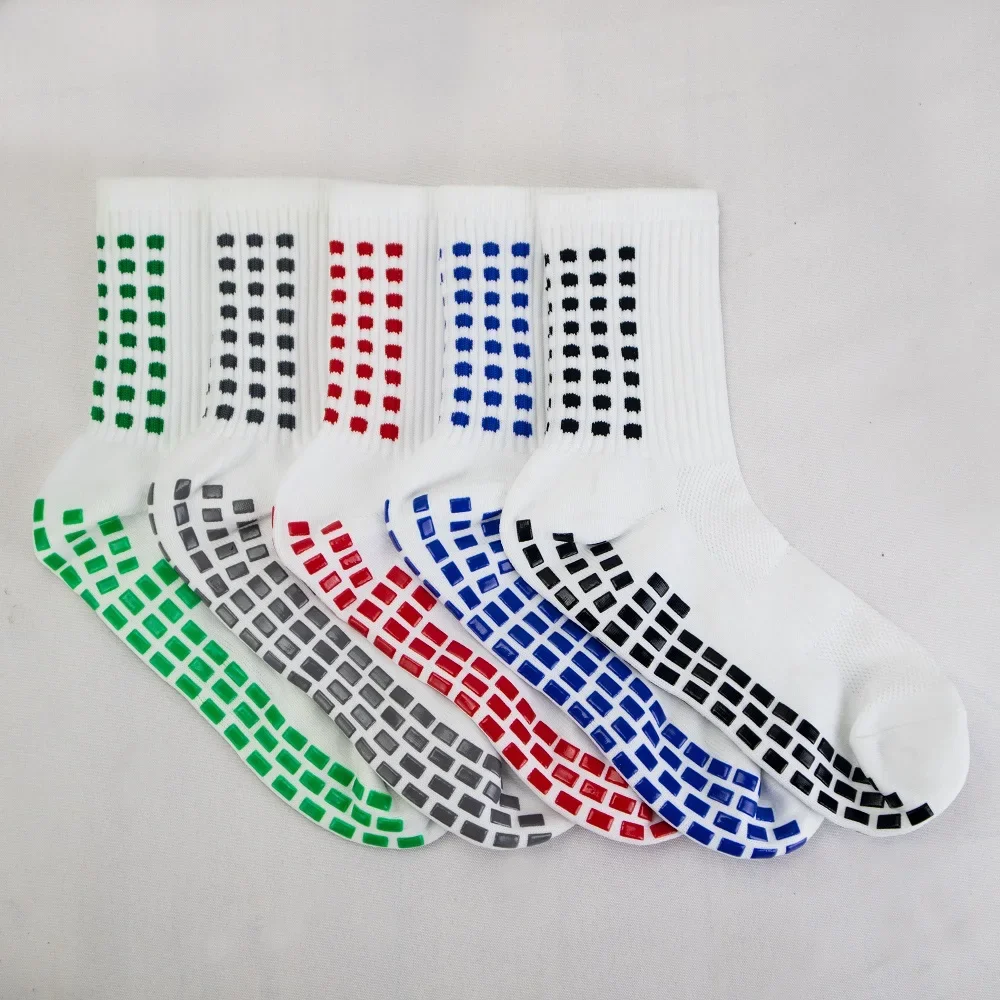 Non-Slip-Grip-Socks-Calf-Socks-Perfect-for-Football-Futsal-Basketball ...