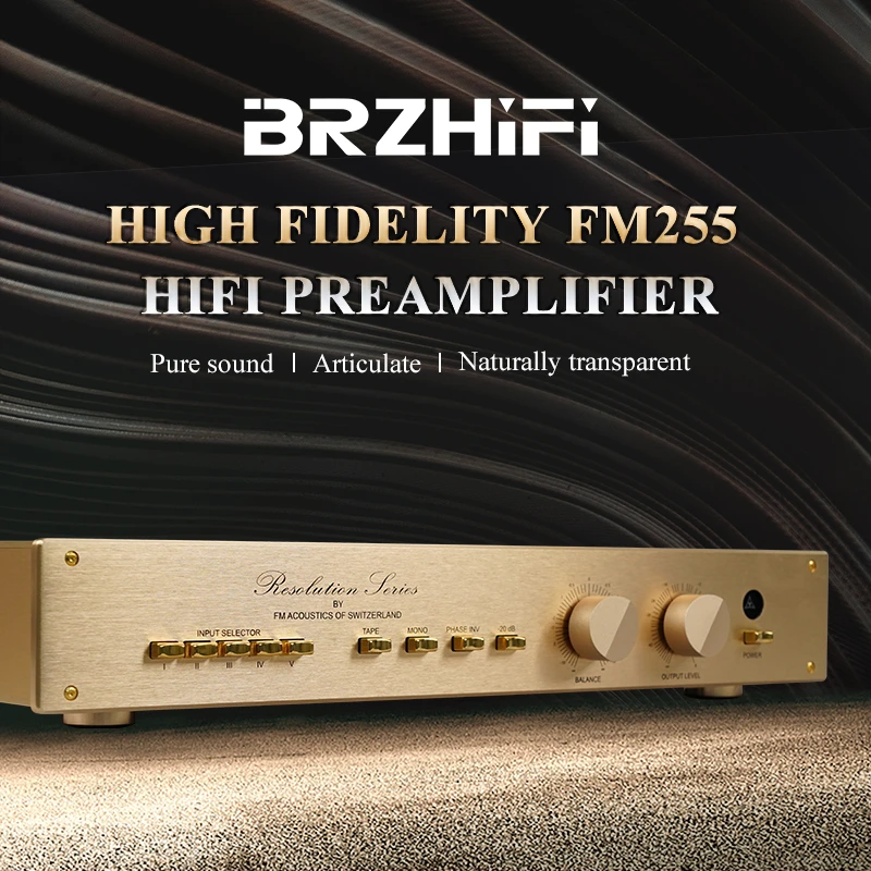 BREEZE Clone Switzerland FM255 Hi-End Audio Power Preamplifier Classic ...
