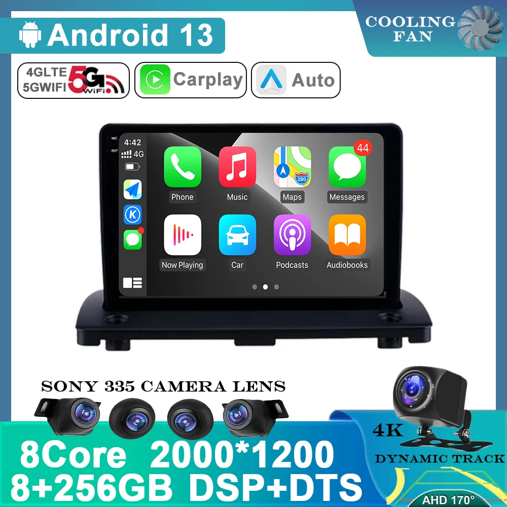 10-Android-13-Carplay-Auto-For-Volvo-XC90-2004-2014-2-Din-Car ...