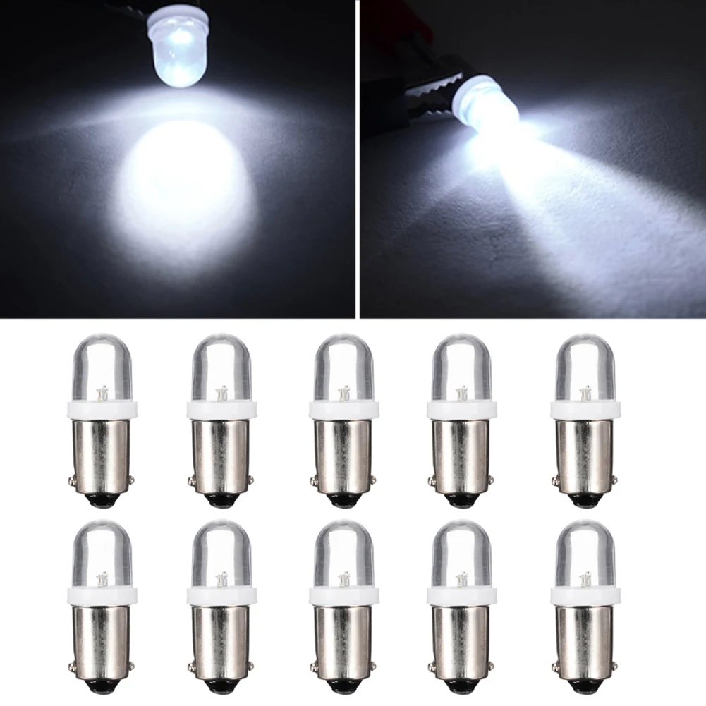 10PCS-NEW-Super-Bright-12V-Car-Led-Light-BA9S-LED-Light-Bulbs-T4W-LED ...