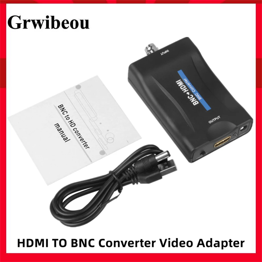 BNC-To-HDMI-compatible-Converter-Display-HD-HDMI-to-BNC-1080P-720P ...