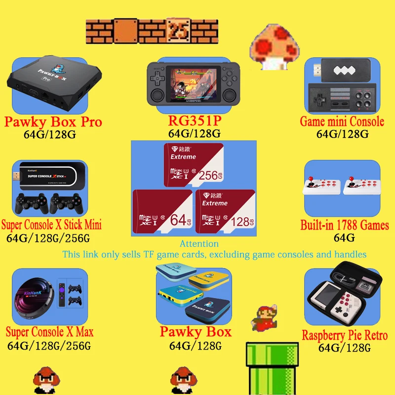 64G-128G-256G-TF-karta-gier-karta-pami-ci-odrobina-gier-dla-Gameboy ...