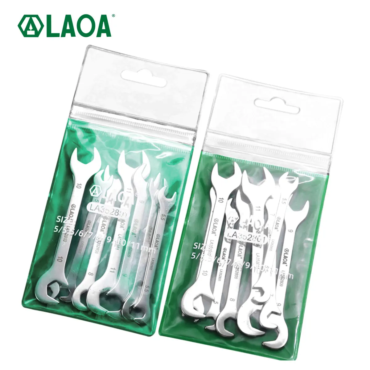 LAOA-Mini-thin-double-open-end-wrench-stainless-steel-dual-purpose ...