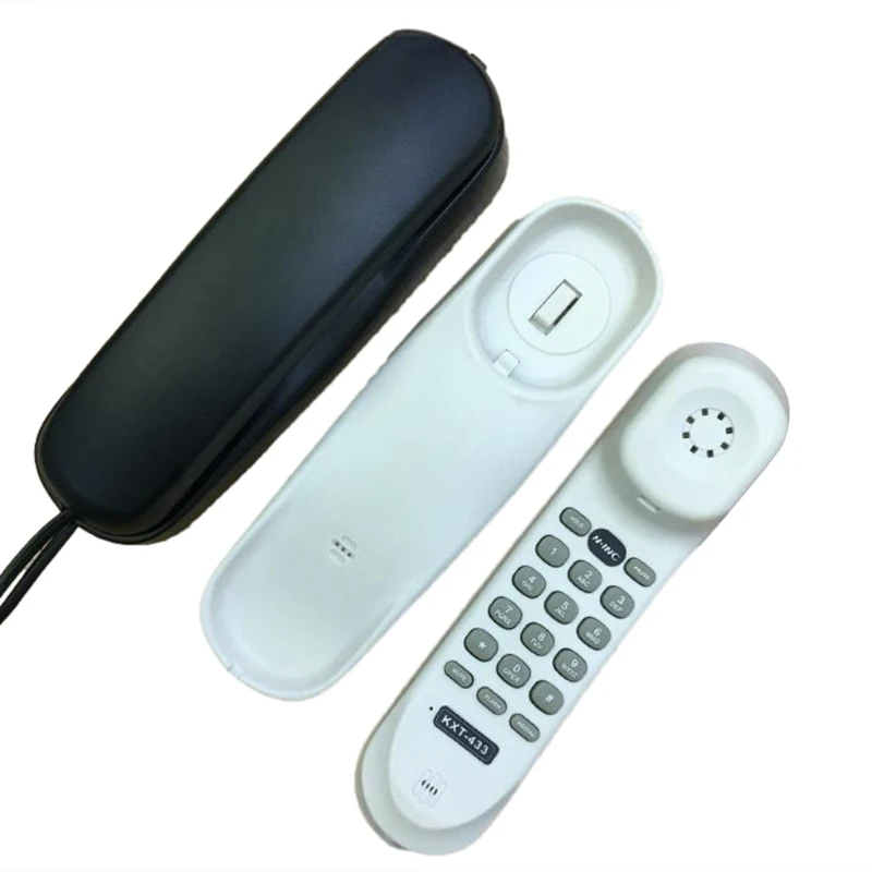 Wall-mounted-Phone-Landline-Telephone-Last-Number-Redial-Batteryfree ...