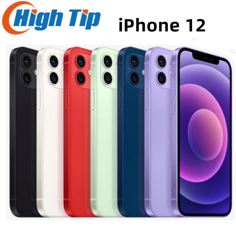 Unlocked Apple Iphone 12 64gb/128gb Rom Smartphone Face Id 6.1" Oled ...