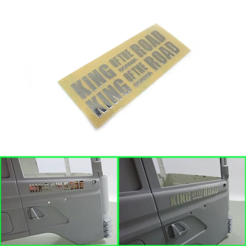 Side-King-of-The-Highway-Decorative-Metal-Stickers-for-1-14-Tamiya-RC ...