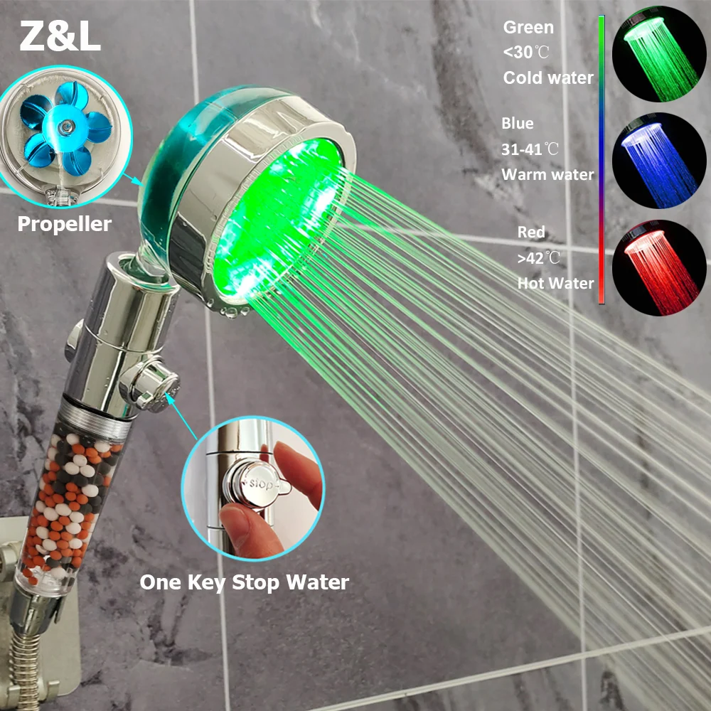 360-Degree-Rotate-Led-Shower-Head-3-7-Colors-Changing-Temperature ...