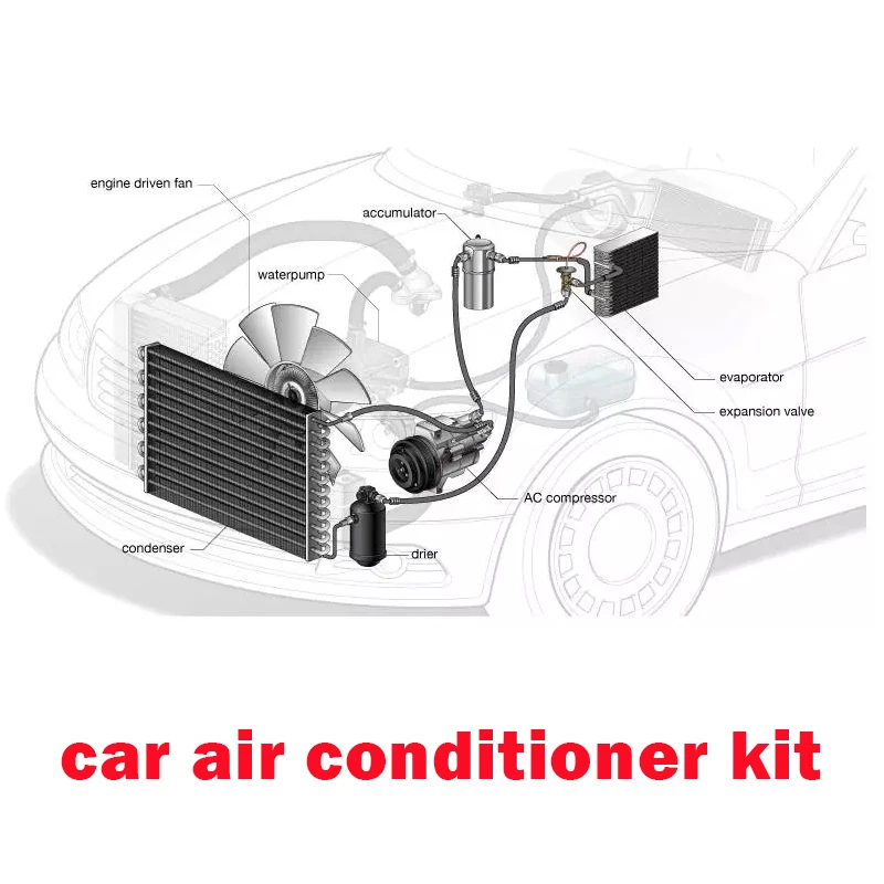 Car-Universal-Air-Conditioner-Automotive-Ac-Under-Dashboard-Evaporator ...