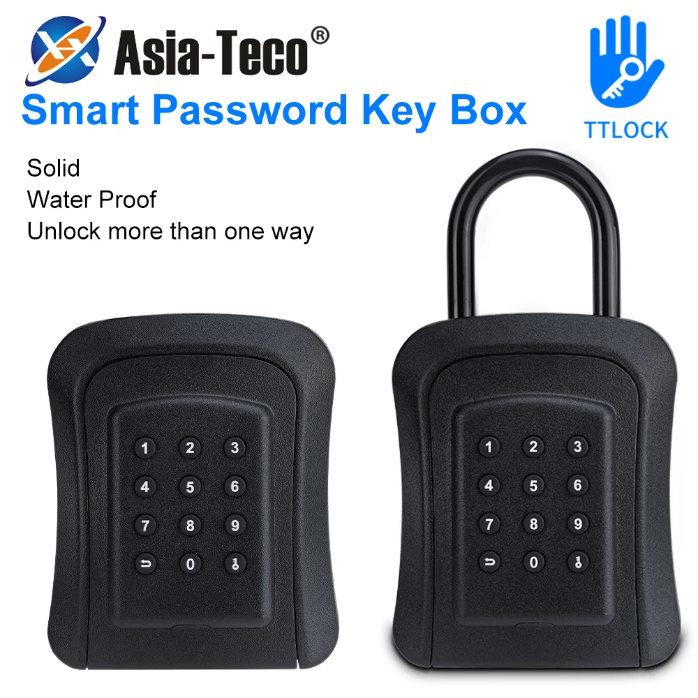 TT-Lock-Wireless-Key-Box-Waterproof-Key-Safe-Security-Intelligent ...