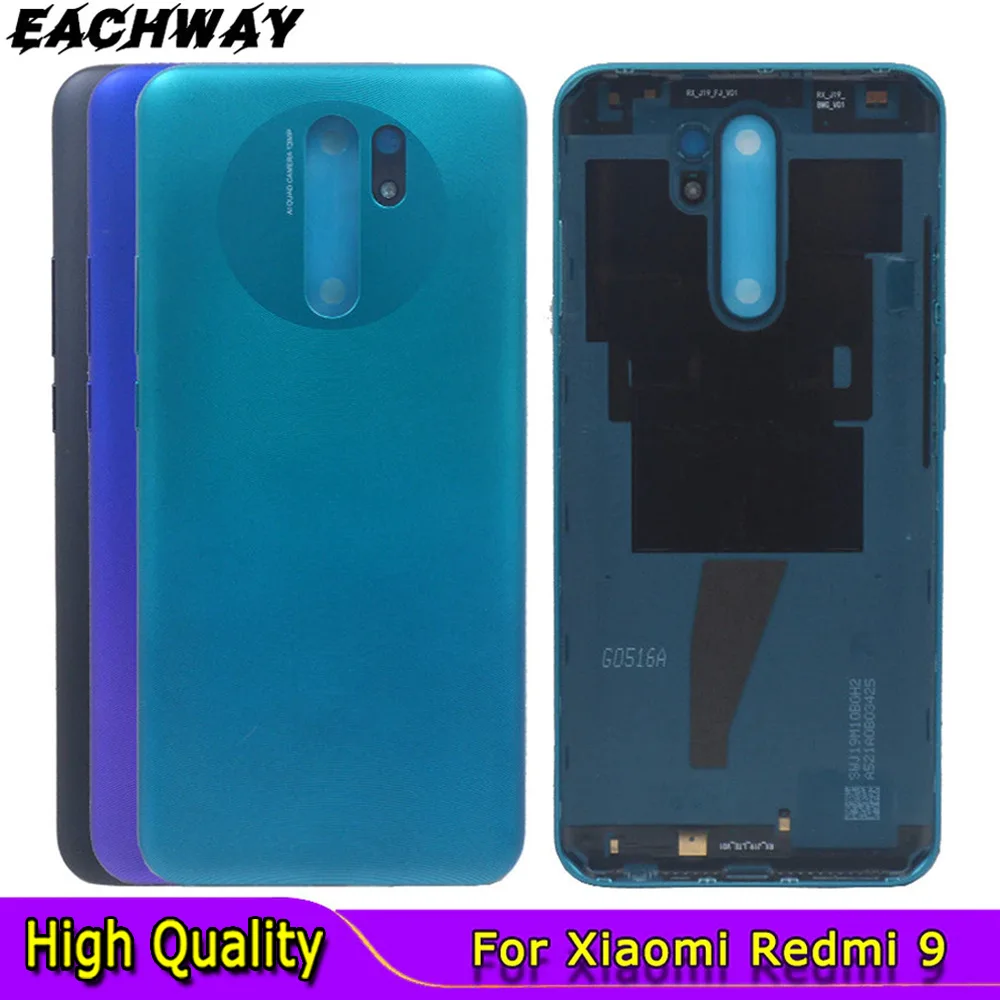6-53-New-For-Xiaomi-Redmi-9-Back-Battery-Cover-Door-Rear-Housing ...