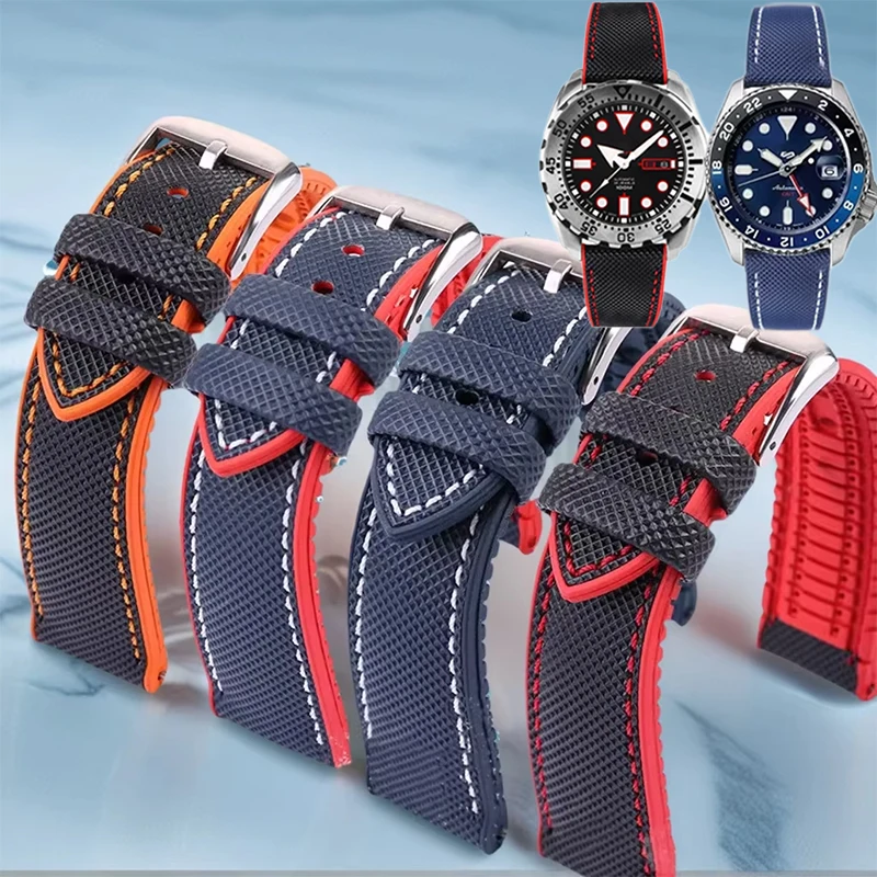 For seiko No. 5 Submariner/Diving tin/Abalone series Watchband ...