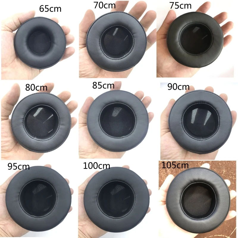 Almohadillas para auriculares, almohadillas para almohadillas, 65mm, 70mm, 75mm, 80mm, 85mm ...