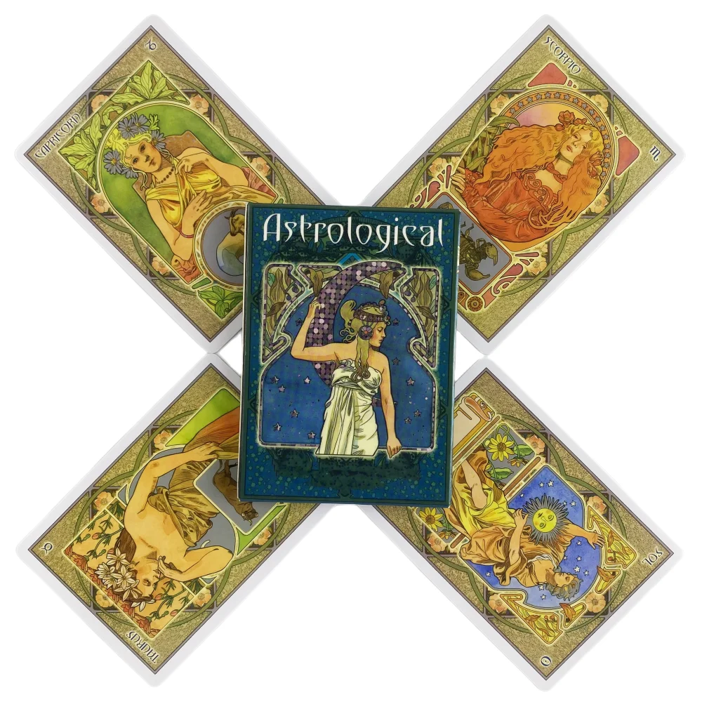 Astrological Oracle Lenormand Cards A 22 English Fate Divination Deck 