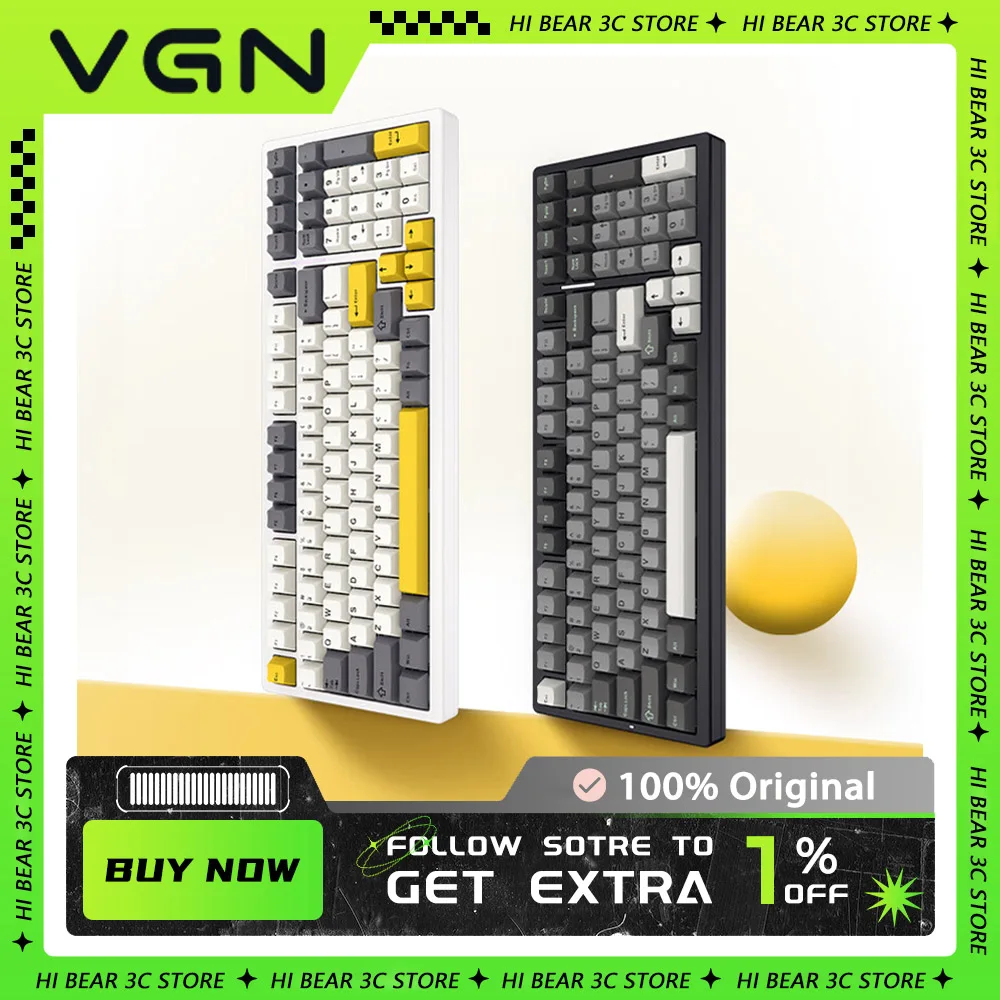 VGN-S99-Pro-Mechanical-Keyboard-Three-Mode-Aluminium-Alloy-Gaming ...