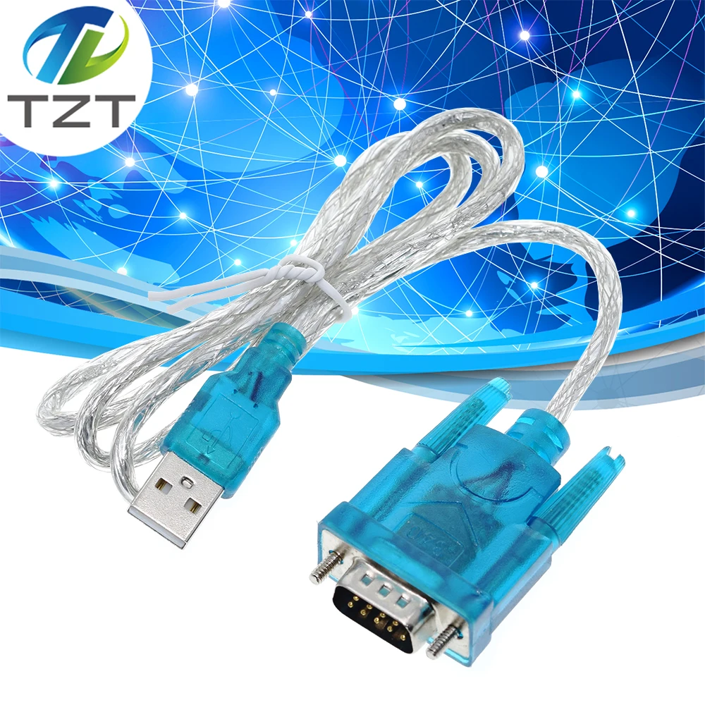 HL-340 New USB to RS232 COM Port Serial PDA 9 pin DB9 Cable Adapter ...