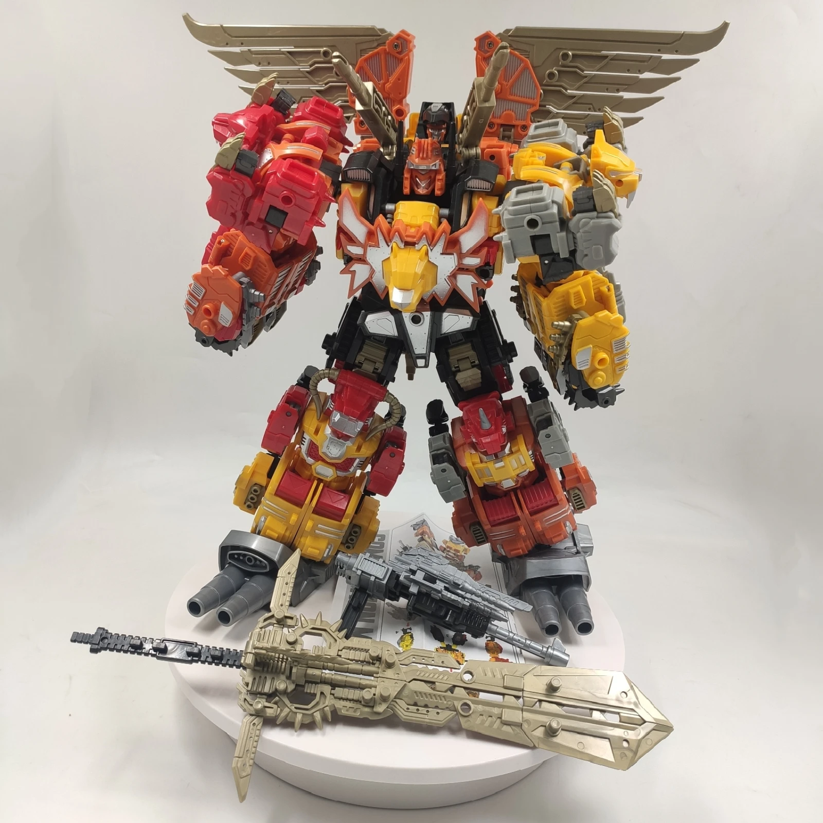 TENGYANG-30CM-Predacons-Transformation-6-IN-1-Predaking-5-IN-1-Action ...