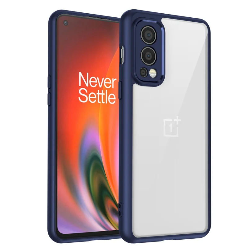 Etui OnePlus Nord2 DN2101 DN2103 Silikonowe TPU Bumper Przezroczyste ...