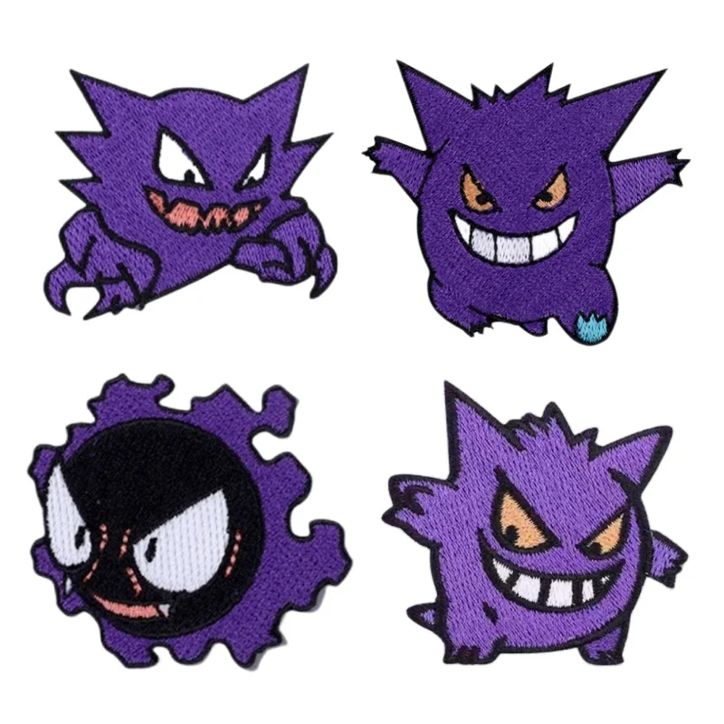 Anime Patch for Clothing Animal gengar Patches Heat Transfer for T ...