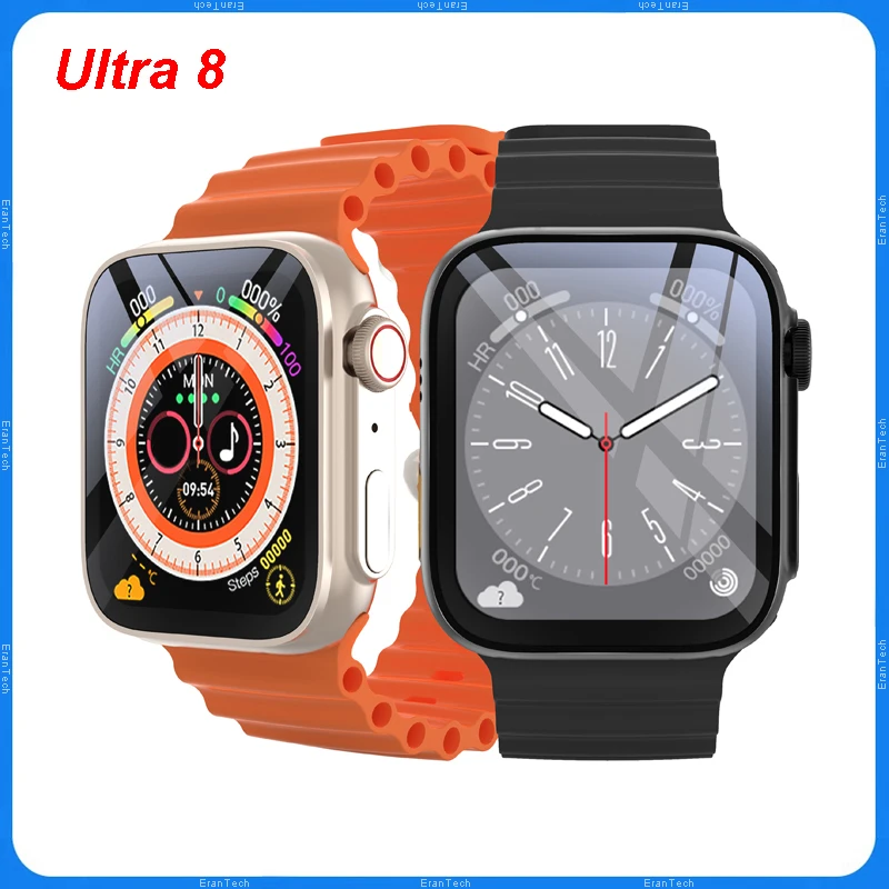 Ultra 8 relógio inteligente série 8 ultra masculino mulher bluetooth ...