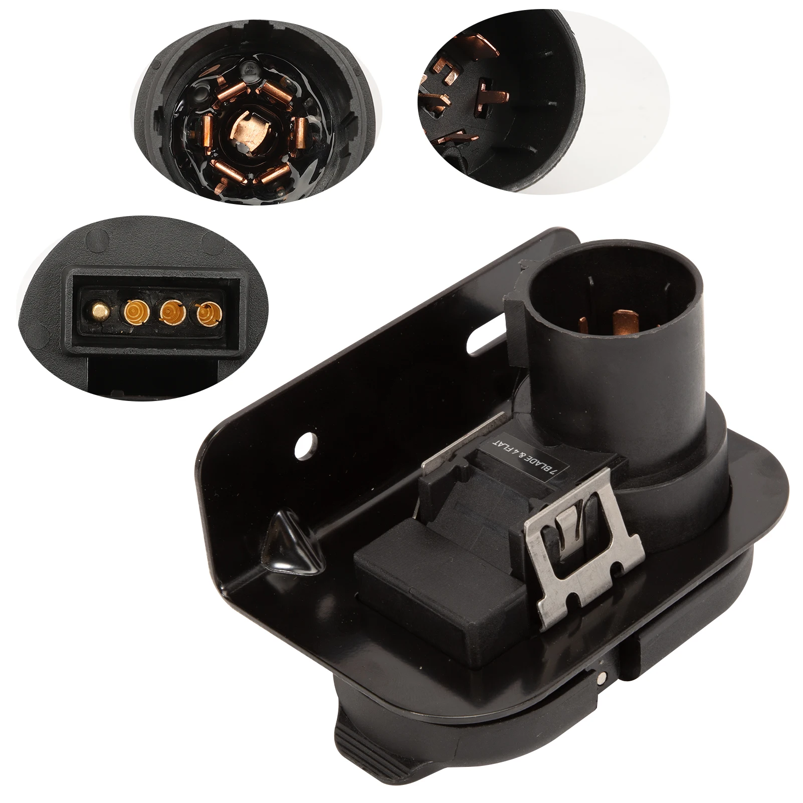 7way Trailer Plug Trailer Brake Controller Trailer Hitch Plug Connector ...