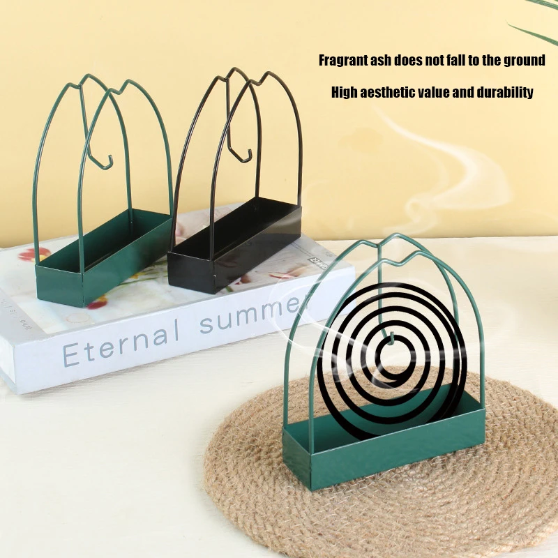 Iron-Mosquito-Coil-Holder-Incense-Holders-Coil-Incense-Burner-Frame ...