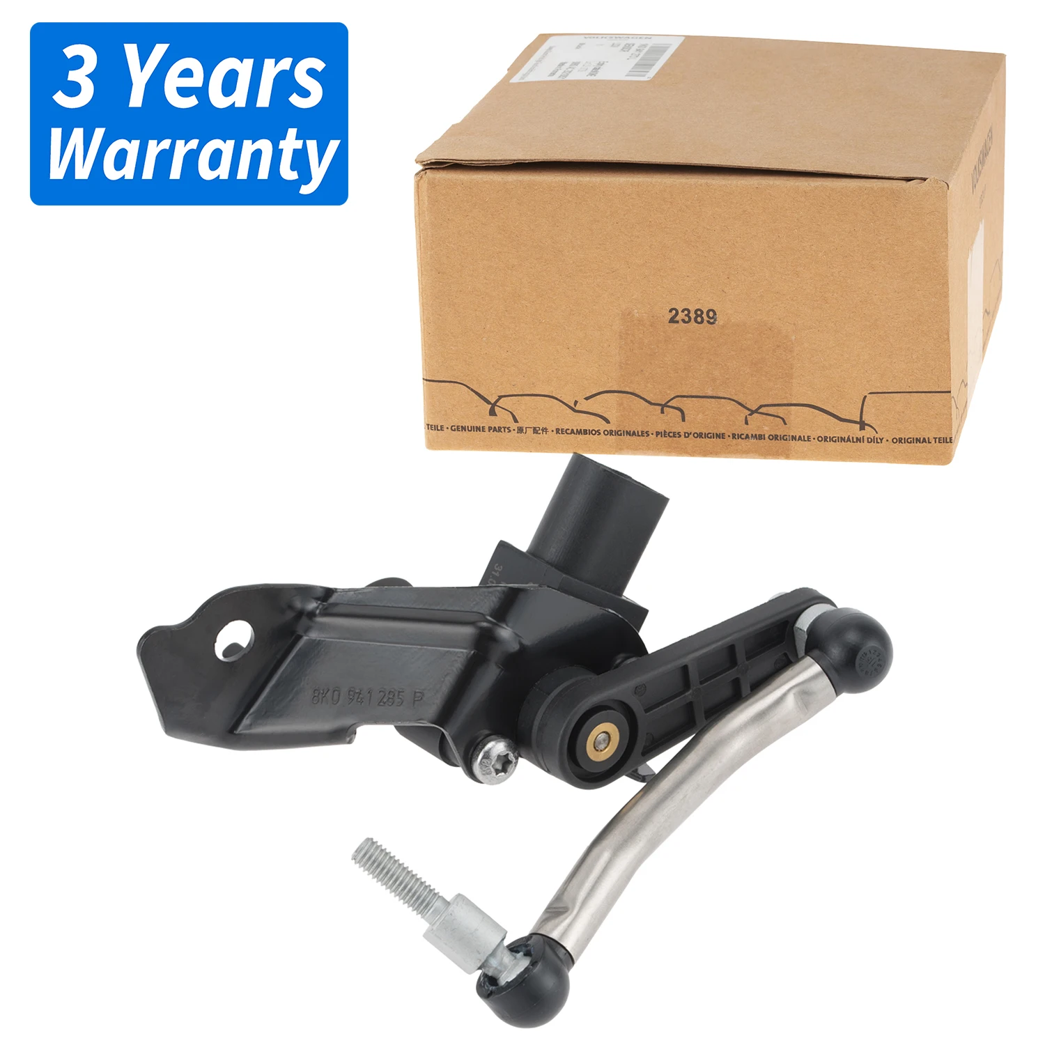 Geunine-OEM-Front-Axle-Left-Headlight-Level-Sensor-8K0941285P ...