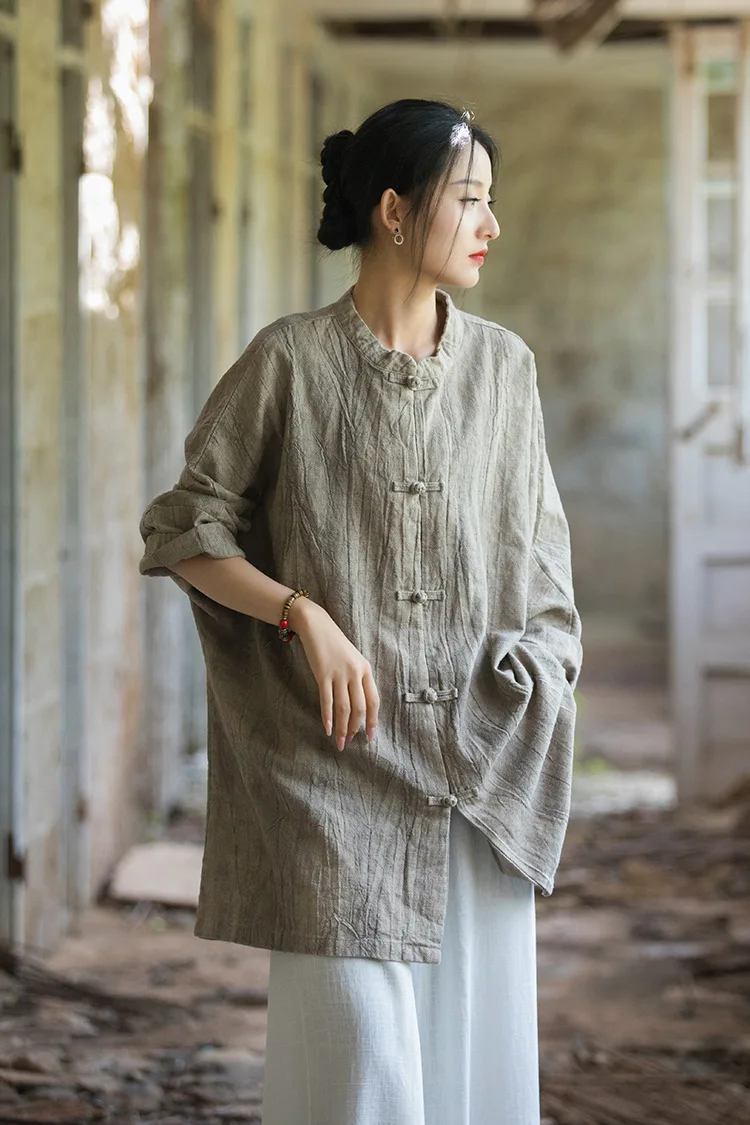 Women-Tang-Suit-Tops-Ramie-Neo-Chinese-Style-Traditional-Oversized ...