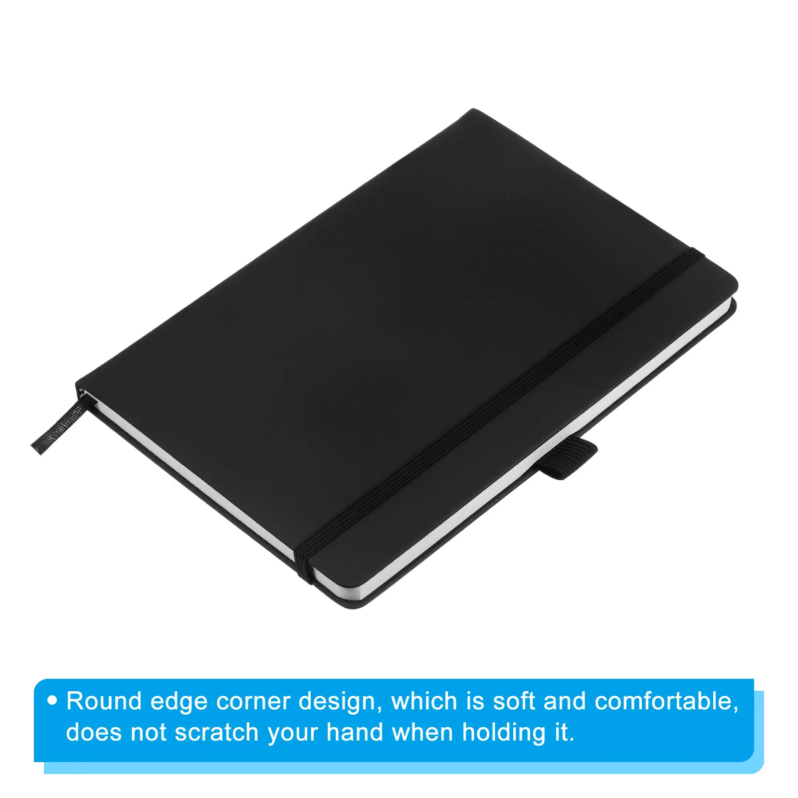 A5 Journal Notebook 160 Pages 80 Gsm Thick Ruled Paper Hardcover Memo ...