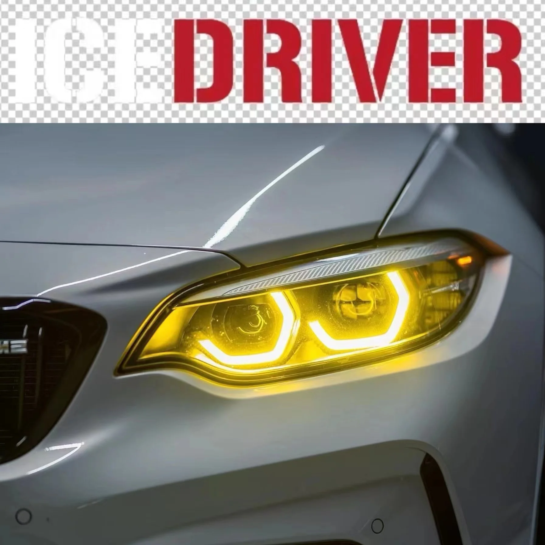 Icedriver for BMW M2 F87 M2C 2 series Lemon CSL Yellow DRL RGB ...