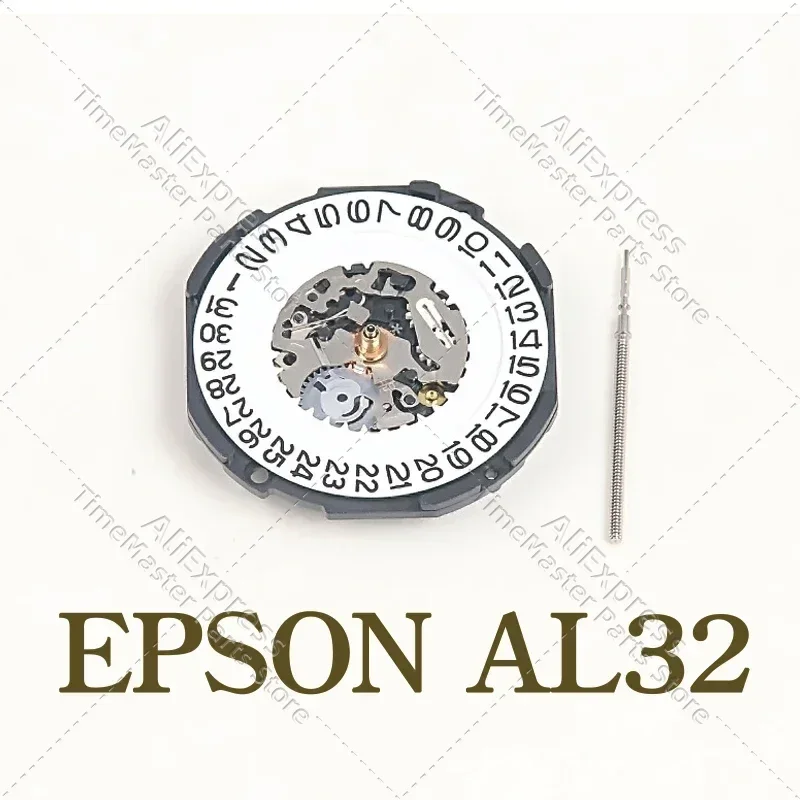 Epson-AL32-watch-quartz-movement-date-3-6-Japanese-electronic-quartz ...