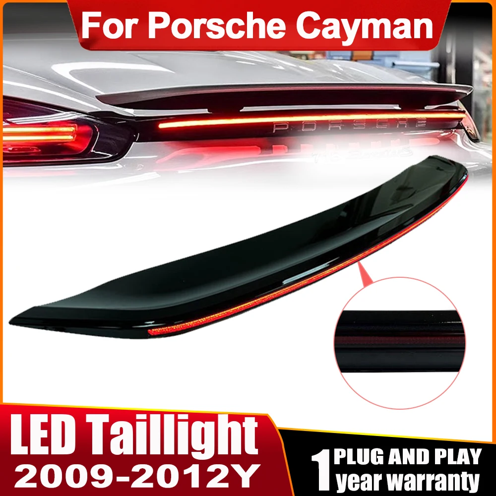 Through-Tail-Lights-For-Porsche-718-Cayman-Boxster-2016-2023-Modified ...