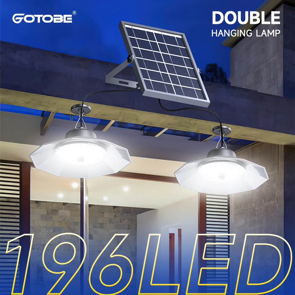 8800mAh-196-LED-Outdoor-Solar-Lights-Waterproof-Double-Head-Motion ...