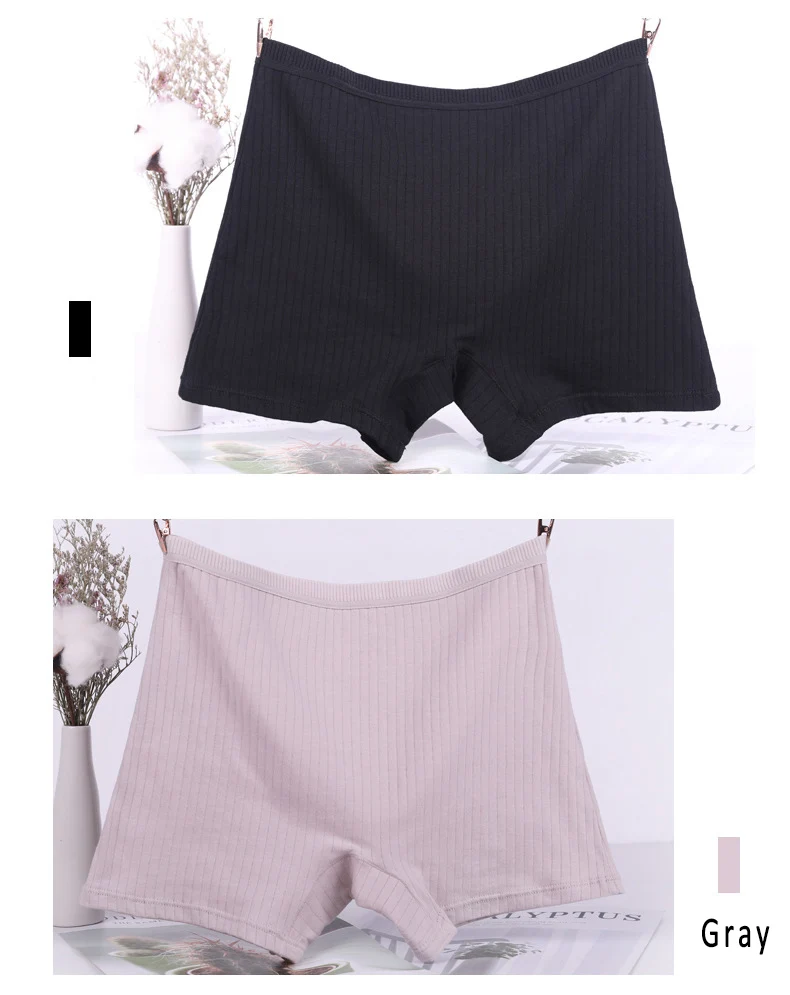 Culotte-slip, Boxer Taille Haute en Coton pour Femme - Purple[F711 ...