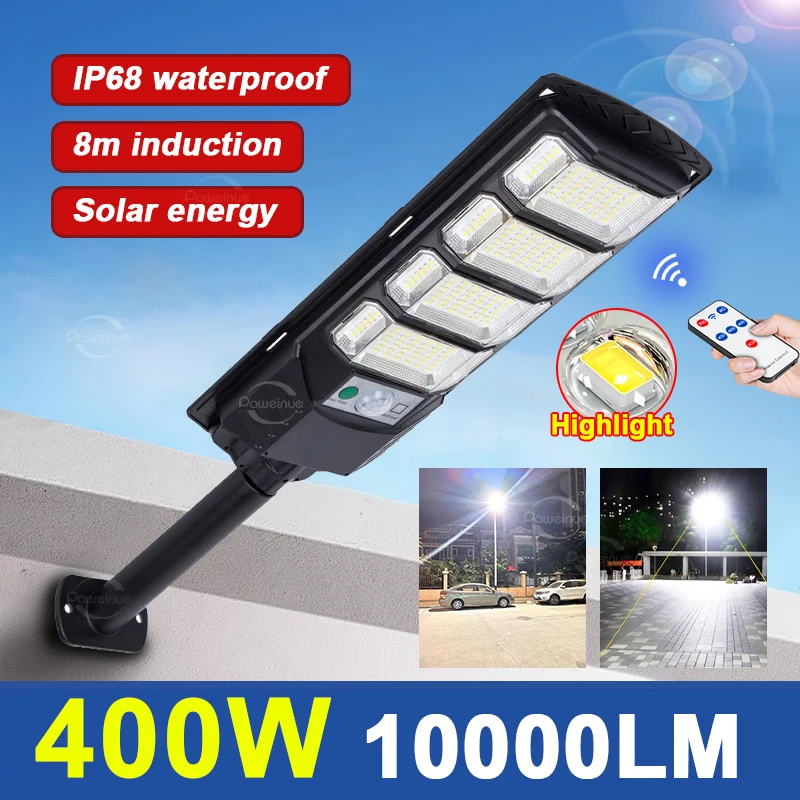 L-mpara-Solar-de-400W-y-10000LM-luz-de-pared-para-exteriores-luz-Solar ...