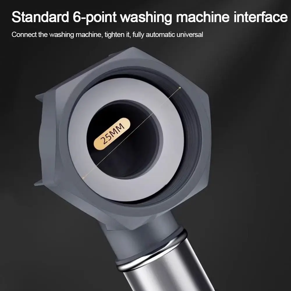 Plastic Washing Machine Hose Deformation Resistant with 90 Degree Bend ...