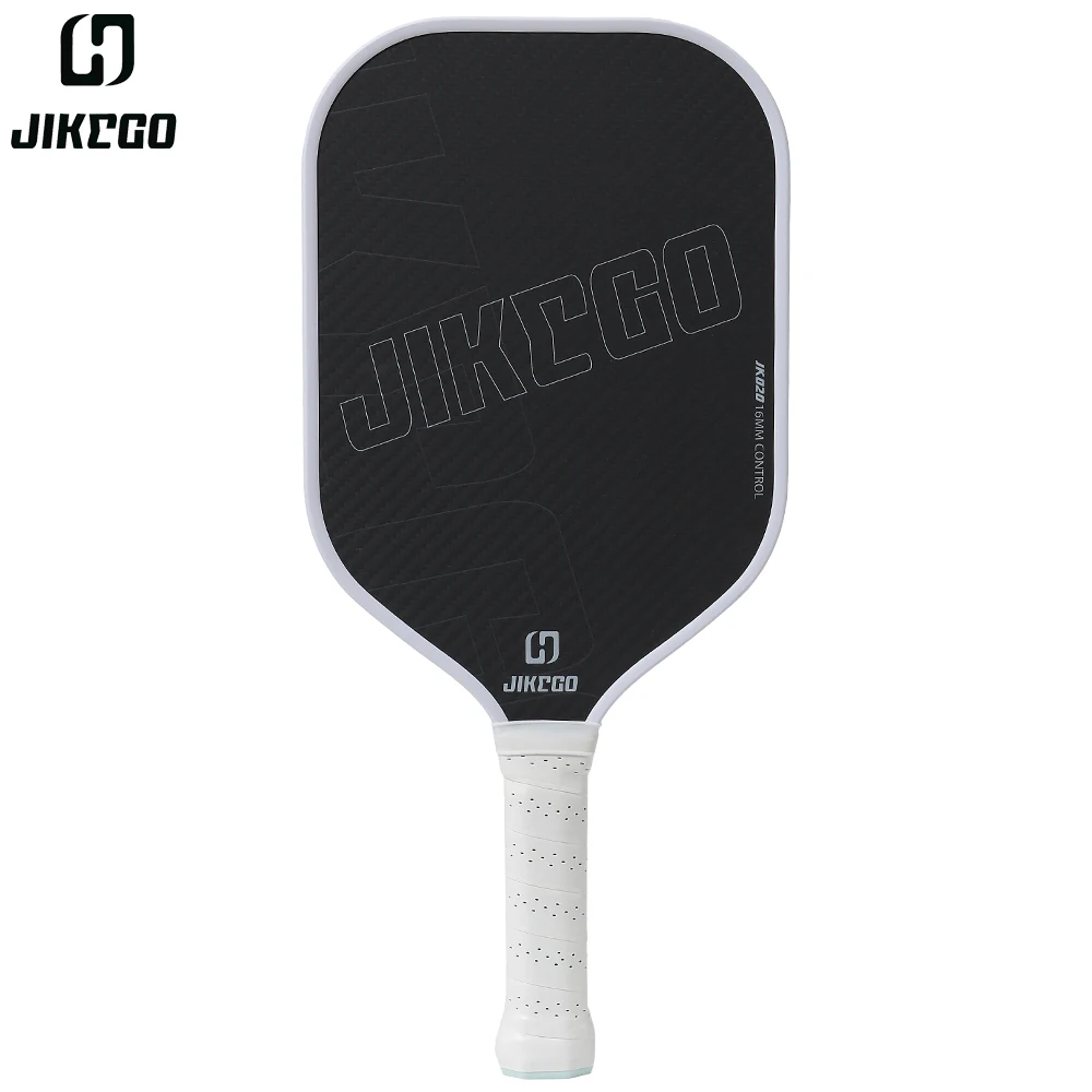 JIKEGO-3K-Raw-Carbon-Fiber-Pickleball-Paddle-Thermoformed-Foam-Edge-CFS ...
