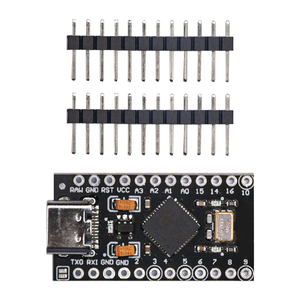 ATmega32U4-Type-C-MINI-USB-Pro-Micro-For-Arduino-ATmega32U4-5V-16MHz ...