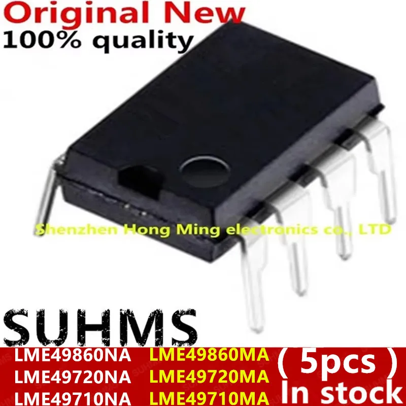 (5piece) 100% New LME49860 LME49720 LME49710 LME49860MA LME49720MA ...