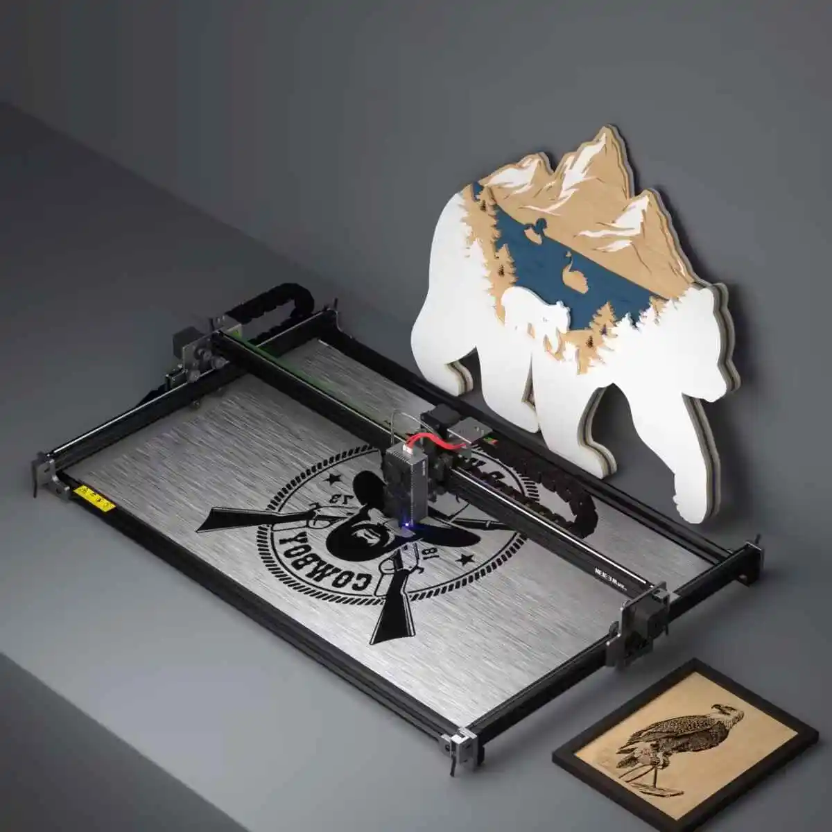 NEJE-3-MAX-V2-Laser-Engraving-Machine-CNC-Router-E40-E80-Lightburn ...