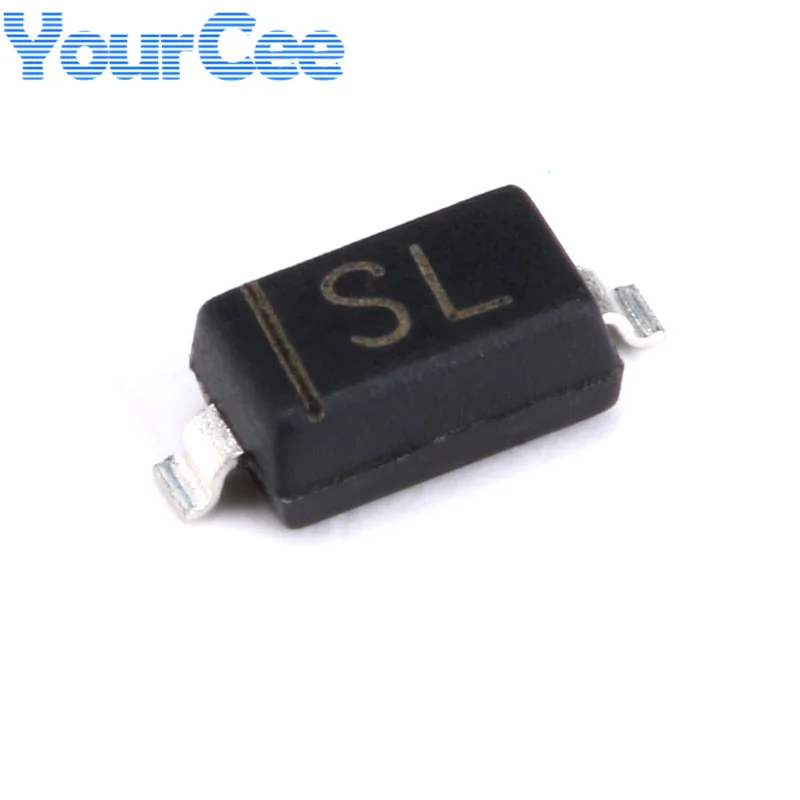 50pcs-B5819W-SL-B0530W-SE-B5817W-SJ-B0520LW-SD-SOD-123-SMD-Schottky ...