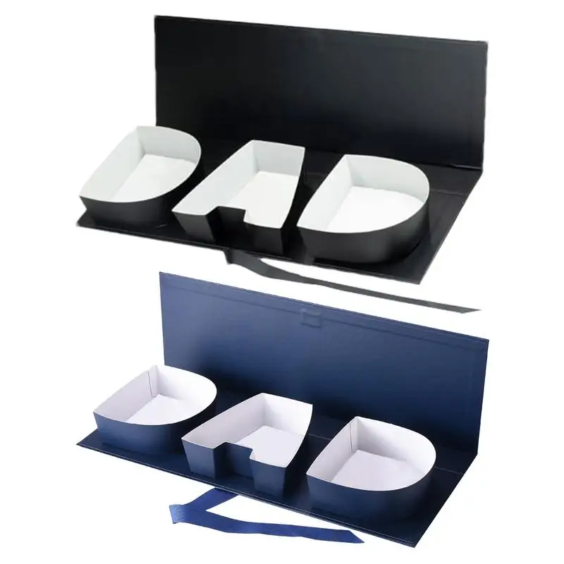 Empty-Dad-Box-Letter-Shaped-Floral-Box-for-Father-s-Day-Decorative-Dad ...