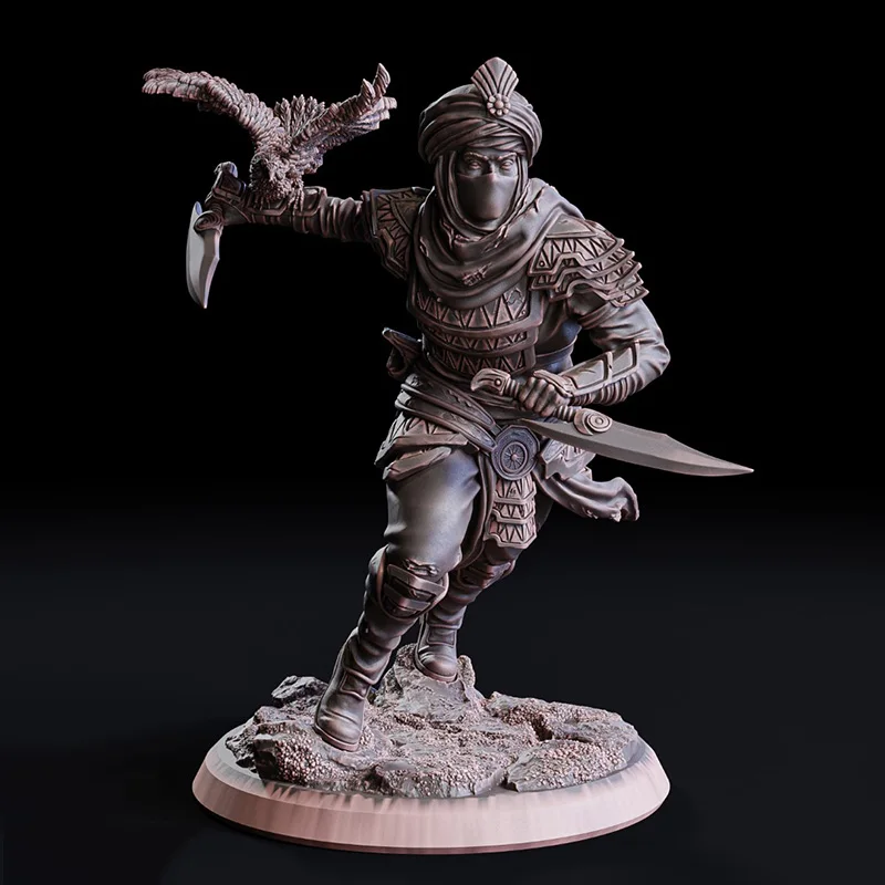 Masked-Assassin-Unpainted-Resin-Figura-Kits-Modelo-Sem-Cor-1-18-1-24 ...