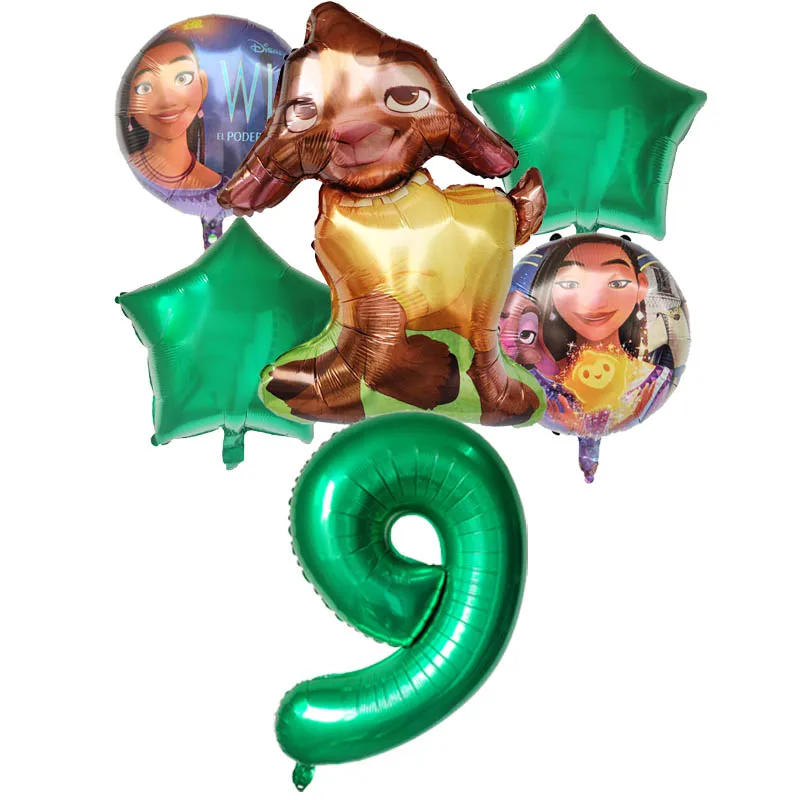 6 piezas de globos de deseos con forma de oveja Asha, regalos de ...