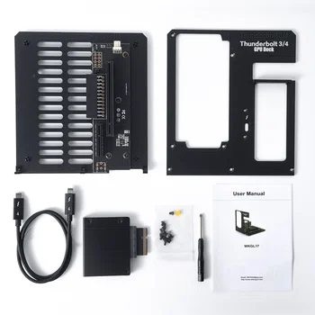 egpu thunderbolt 3/4 to pcie Graphics card external bracket stand by ...