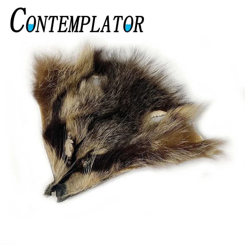 1pc-Fly-Tying-Raccoon-Mask-Making-Streamers-Nymphs-Lures-Fly-Tying-Fur ...