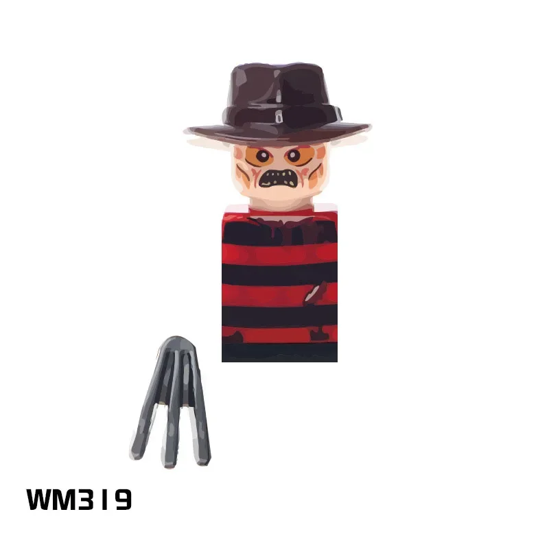 WM6075 WM6101 WM6102 Halloween Horror Movie Building Blocks The Shining Silent Hill Bricks Jack ...