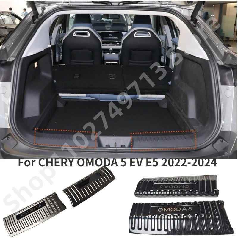 For-CHERY-OMODA-5-EV-E5-2022-2024-Car-Accessories-Stainless-Steel-Rear ...