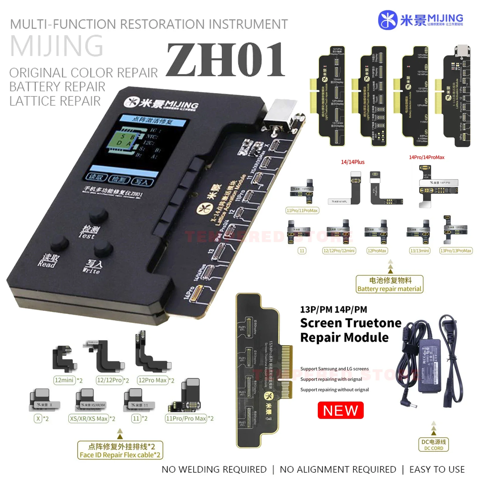 Mijing-ZH01-Cable-de-reparaci-n-de-matriz-de-puntos-para-iPhone ...